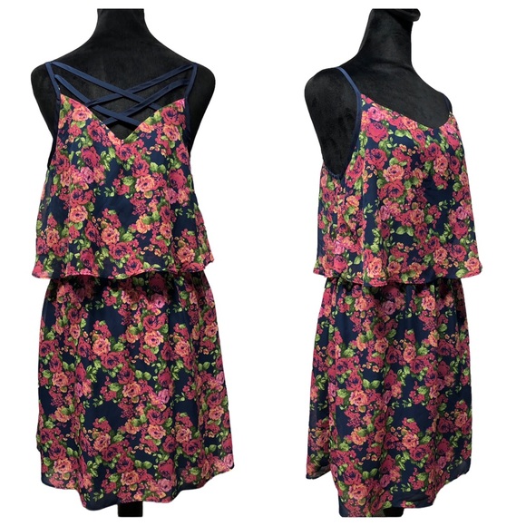 NOBO | Dresses | Nobo Cross Back Floral Dress | Poshmark